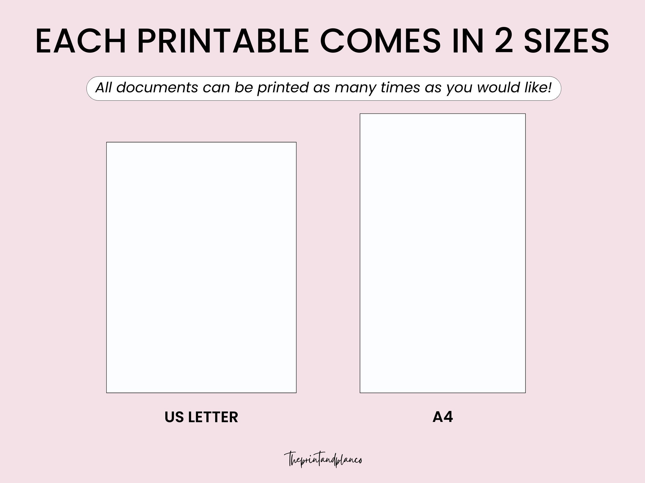 Important Dates Printable, Important Dates Tracker, Monthly Planner ...
