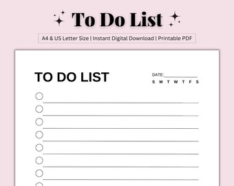 Daily Check List, White & Grey Daily Checklist, Checklist, To-do List ...