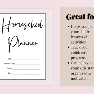 Homeschool Planner, Homeschool Printables, Homeschool Mom, Mom Planner ...
