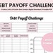 Debt Payoff Challenge, Debt Free, Debt Payment Tracker, Debt Payoff ...