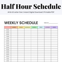 Printable Habit Tracker, Weekly Habit, Daily Habit Tracker, Challenge ...