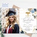Editable Nursing Graduation Invitation With Photo, Registered Nurse ...