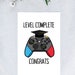 Level Complete Graduation Card - Funny Grad Card - Senior 2023 2024 ...