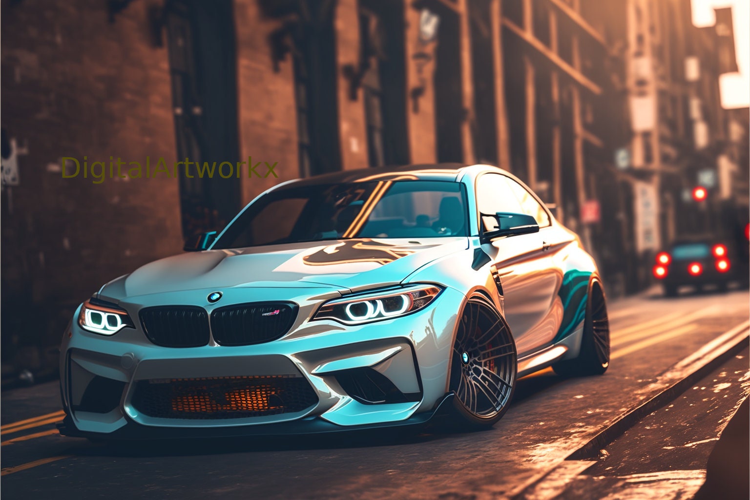 Printable BMW M2 Competition M2 Digital Image Digital Art Download Digital Car Digital Print Wallpaper Etsy Australia