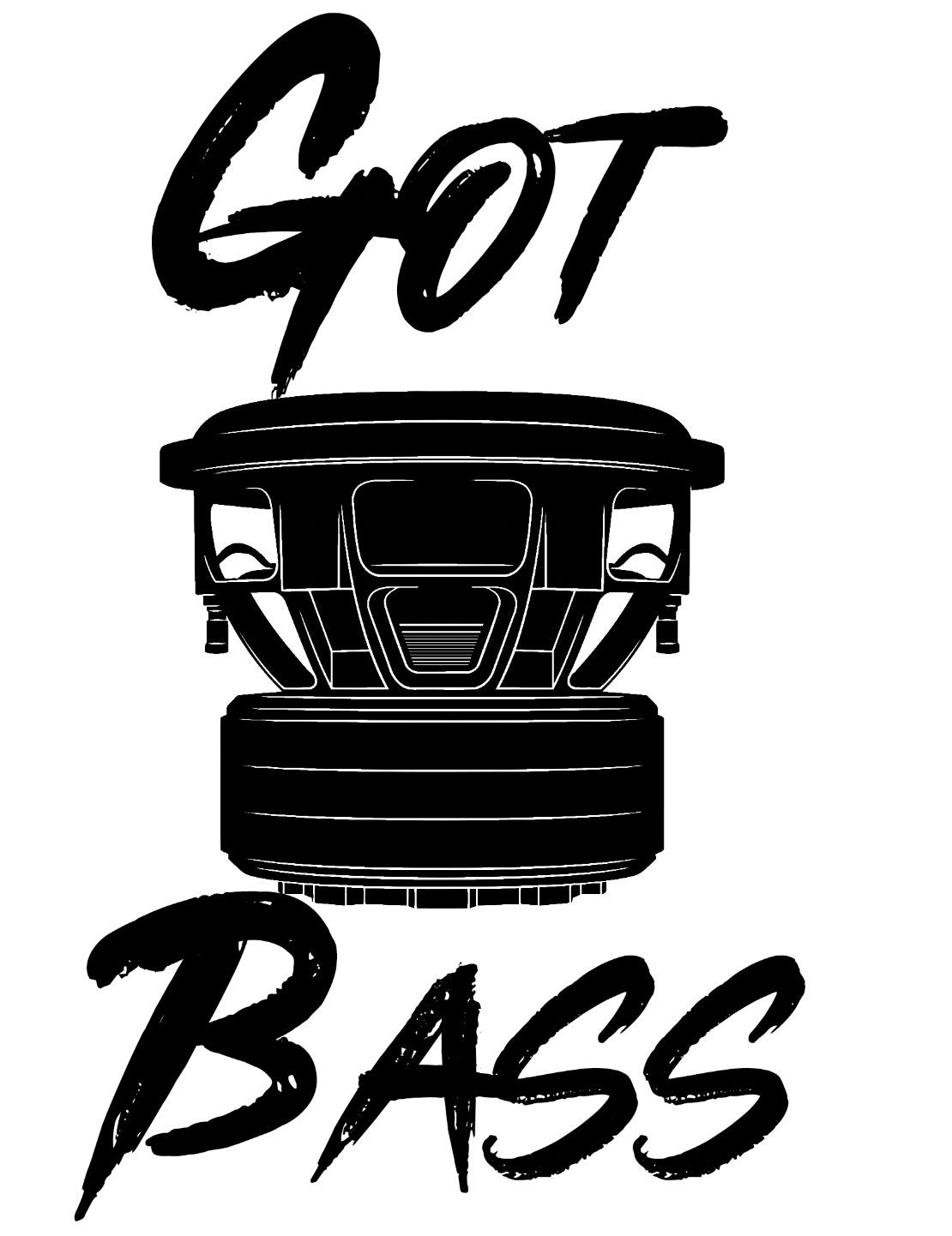 Got Bass Car Audio Decal - Etsy