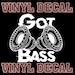 Got Bass Car Audio Decal - Etsy