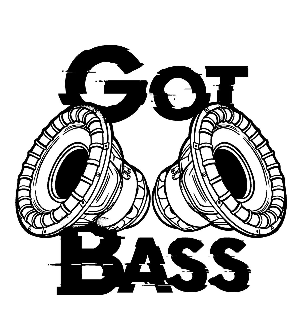 Got Bass Car Audio Decal - Etsy