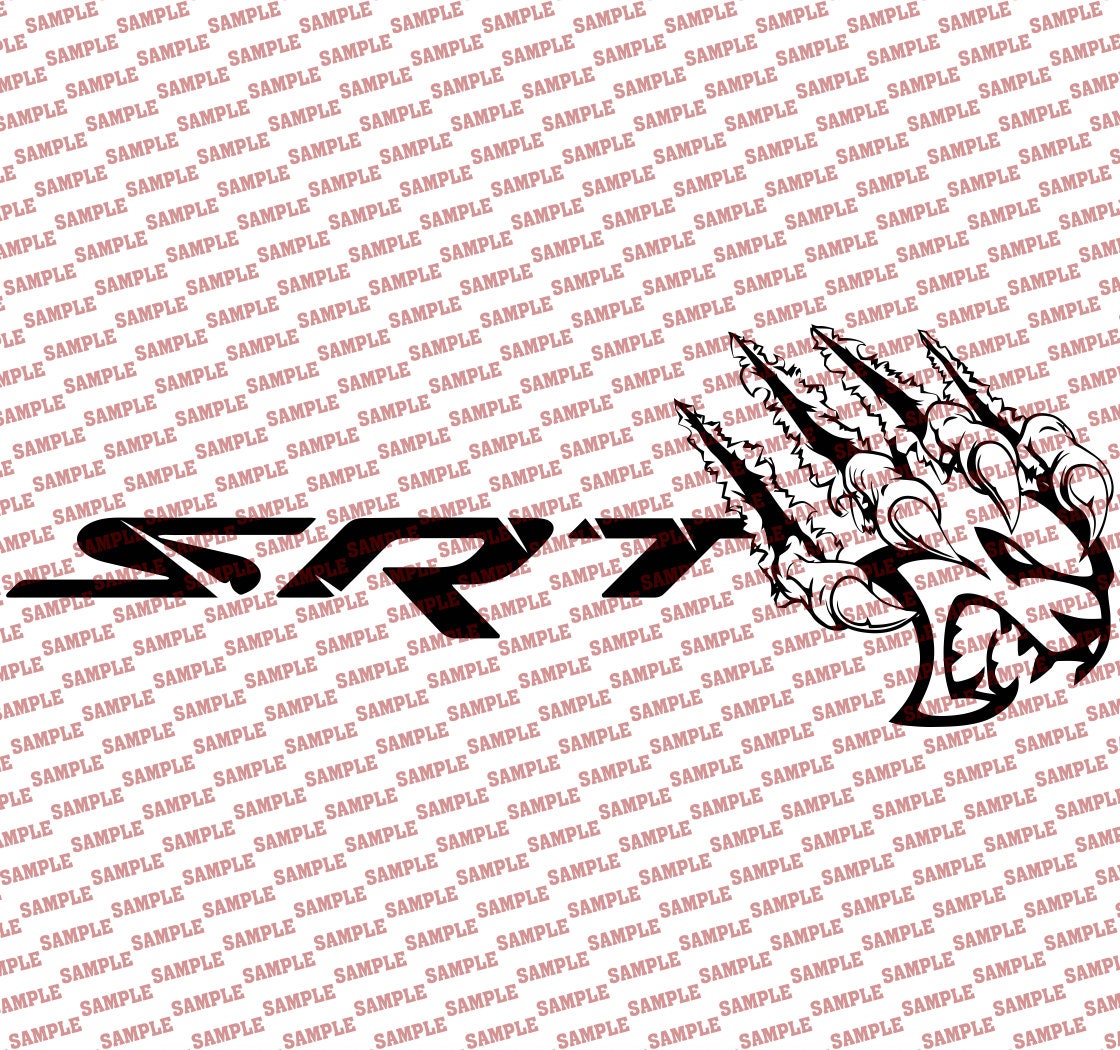 Hellcat Logo Claw Custom Vinyl Decal - Etsy