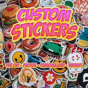 Custom Photo Sticker | Waterproof Vinyl Sticker | Graphic Stickers ...