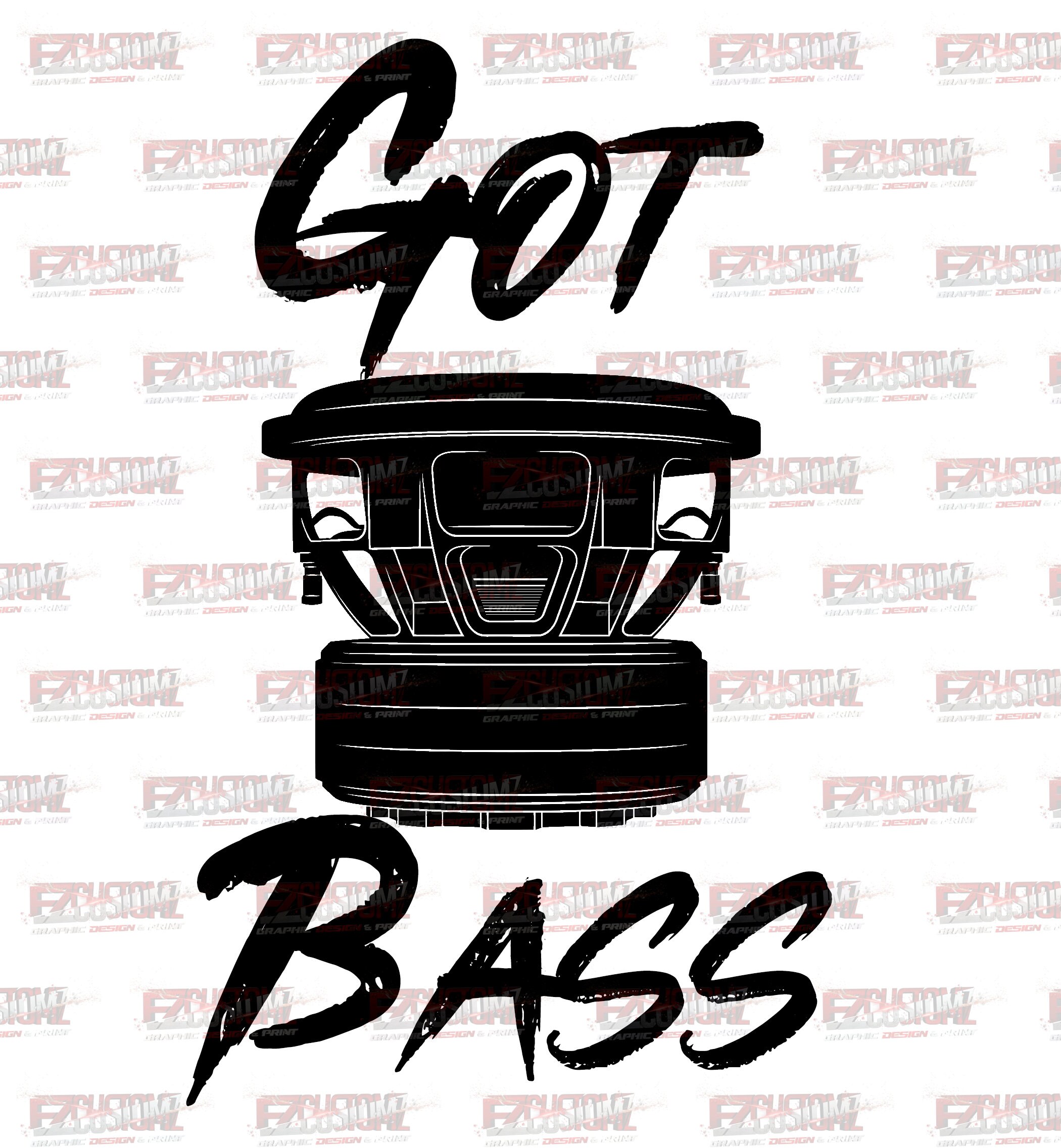 Got Bass Car Audio Decal - Etsy