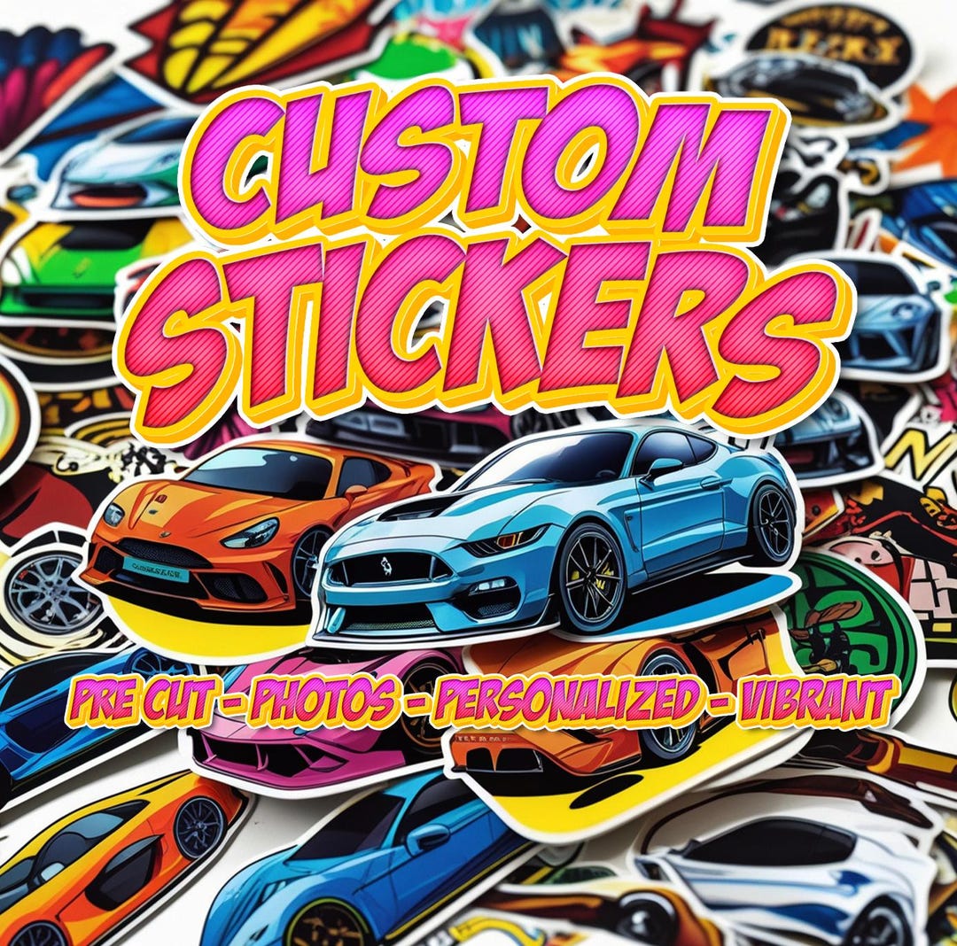 Custom Photo Sticker | Waterproof Vinyl Sticker | Graphic Stickers ...