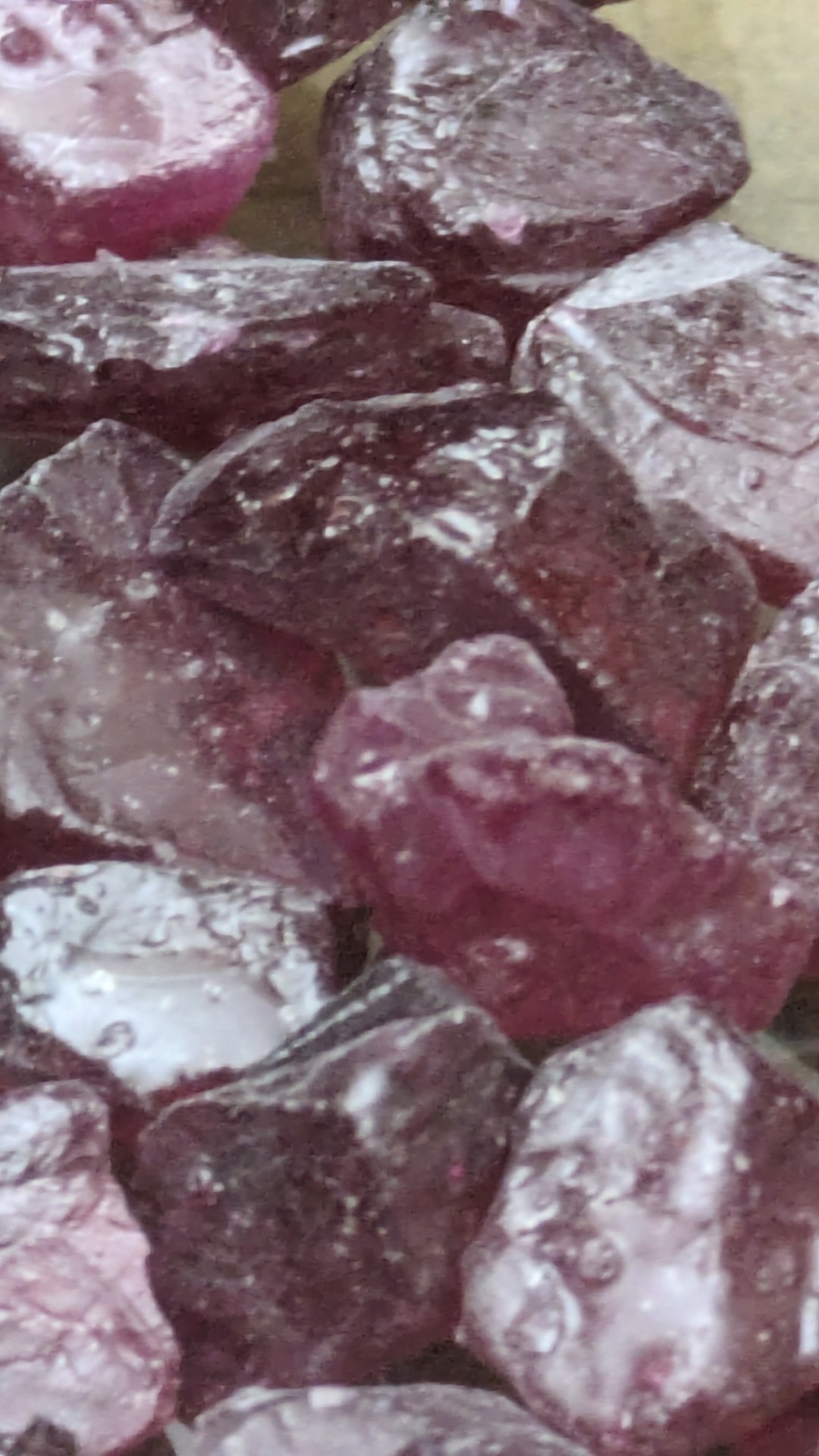 Ruby Rough 6mm to 9mm Stone Lots - Etsy