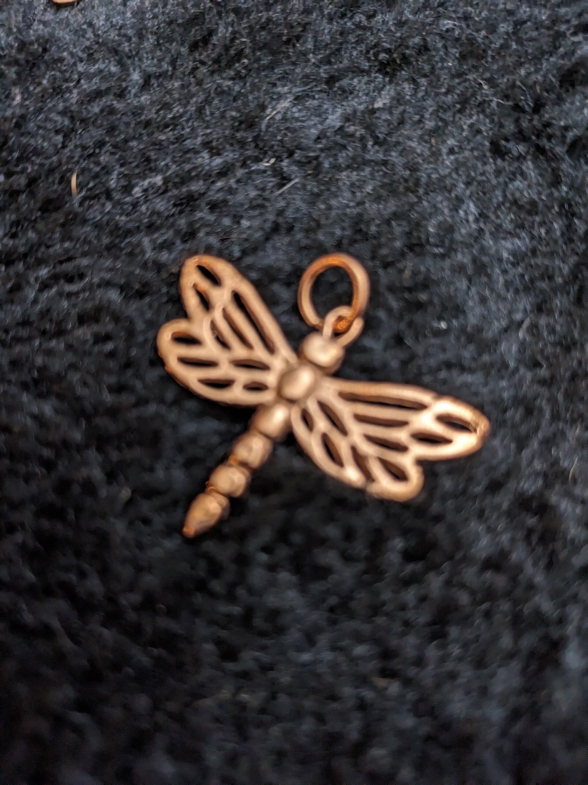 Solid Copper Dragonfly Charms - Etsy