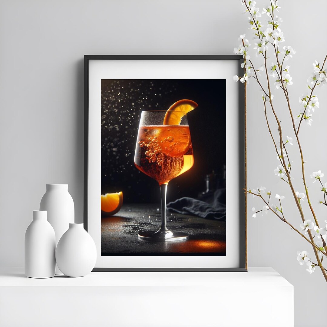 Aperol Spritz Wall Art - Digital Image - Etsy