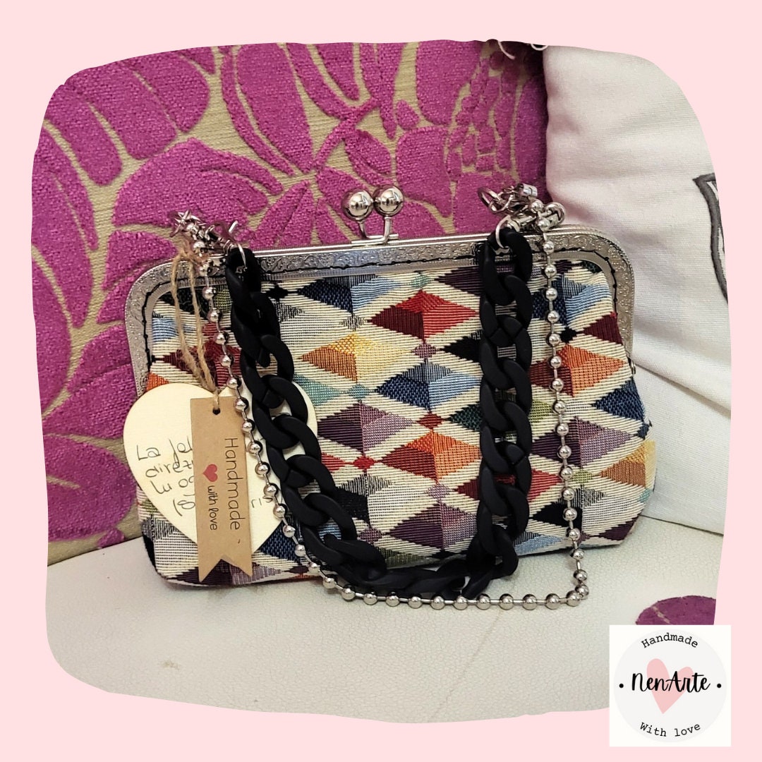 Clutch Bag With Vintage Click Clack Closure - Etsy