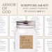 Scripture Jar Printable With Fruit of the Spirit, Praise Scriptures ...