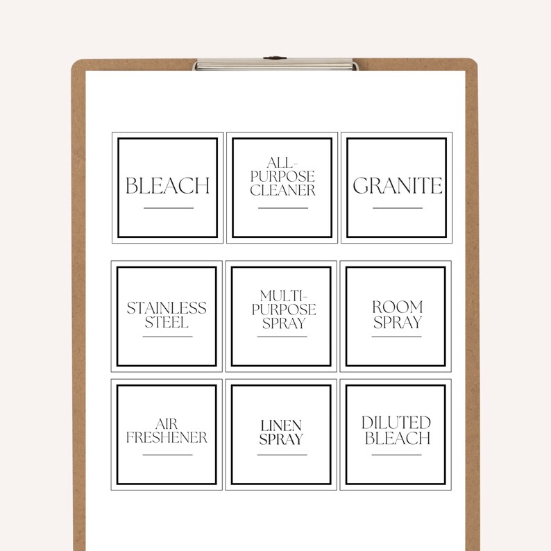 Editable Label Bundle for Home Organization 10 Label Sizes Printable ...