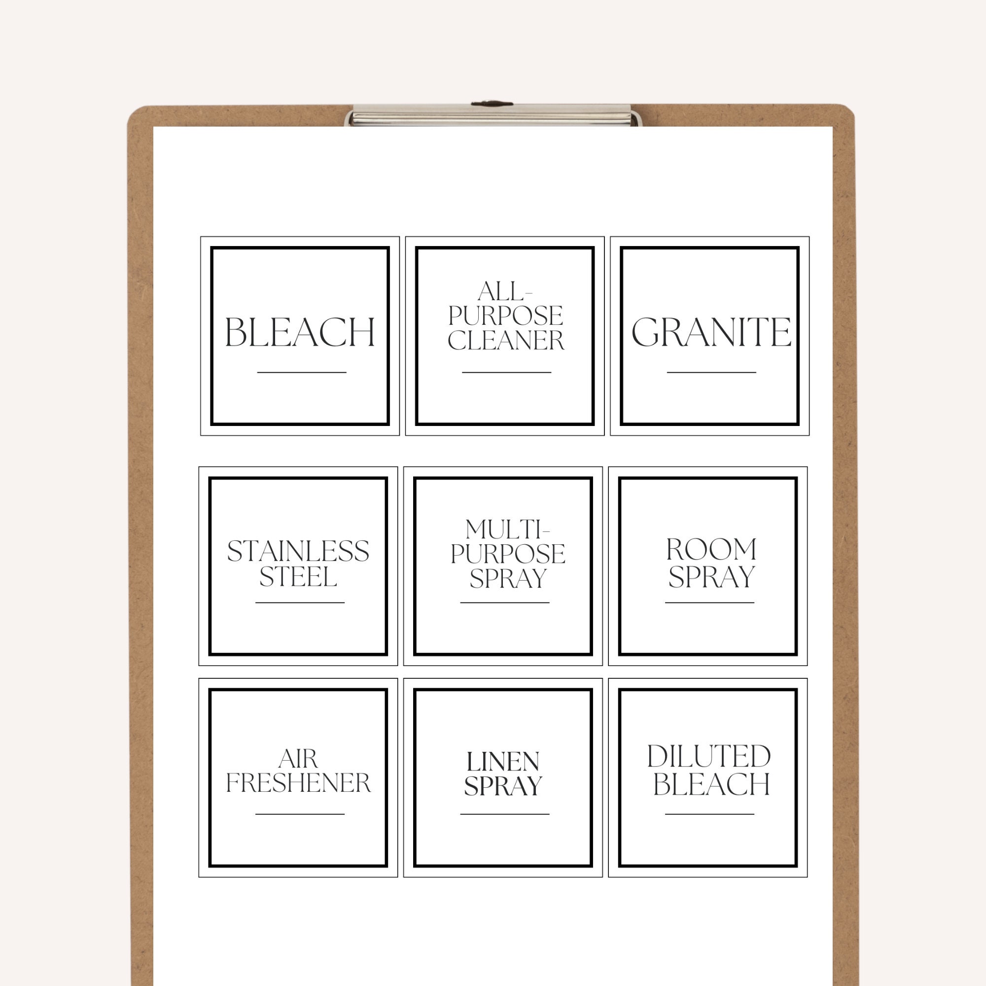 Editable Label Bundle for Home Organization 10 Label Sizes Printable ...