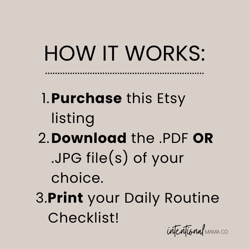 Morning and Night Routine Checklist| Daily Routine Tracker Printable ...