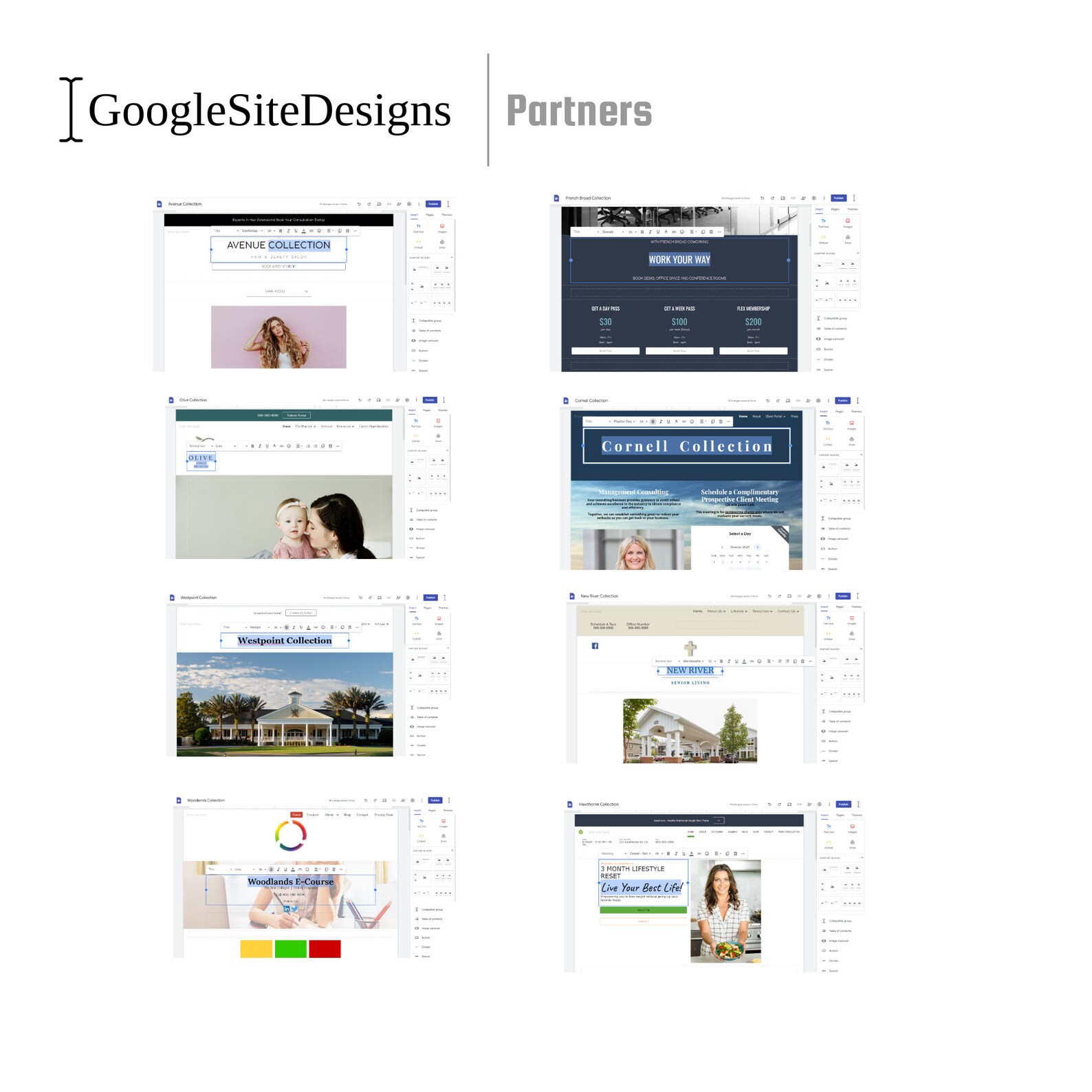 PLR, Google Site Designs, Commercial Use License Website Templates ...
