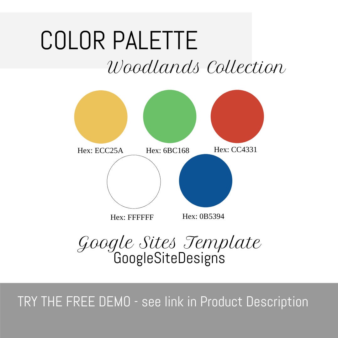 Google Site Template, Teacher Resource Website, Online Course, Web Site ...