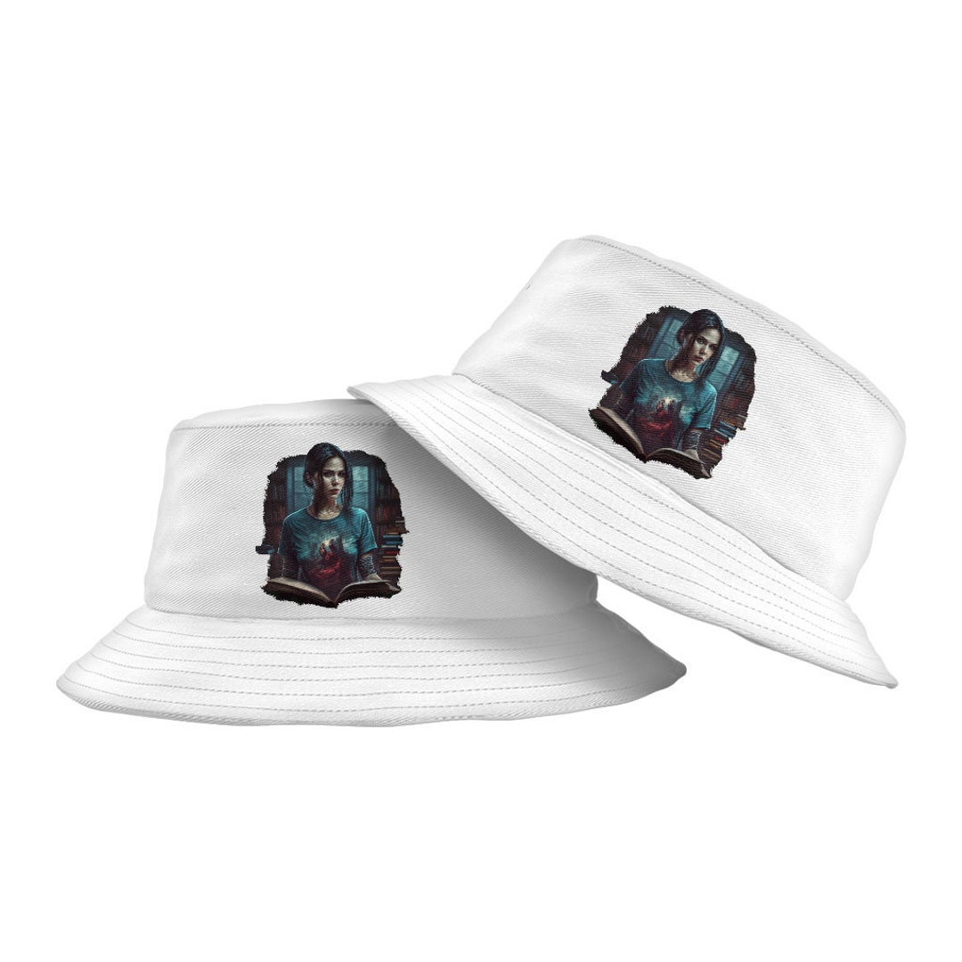 Reading Bucket Hat Best Art Hat Cute Print Bucket Hat Beach Sun Hats ...