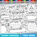 Happy Birthday Mom Activity Sheet - Coloring Page All About Mother ...