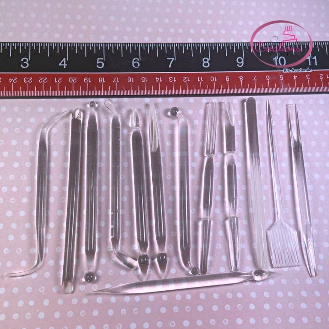Acrylic Modeling Tool Set of 13 Pcs. - Etsy