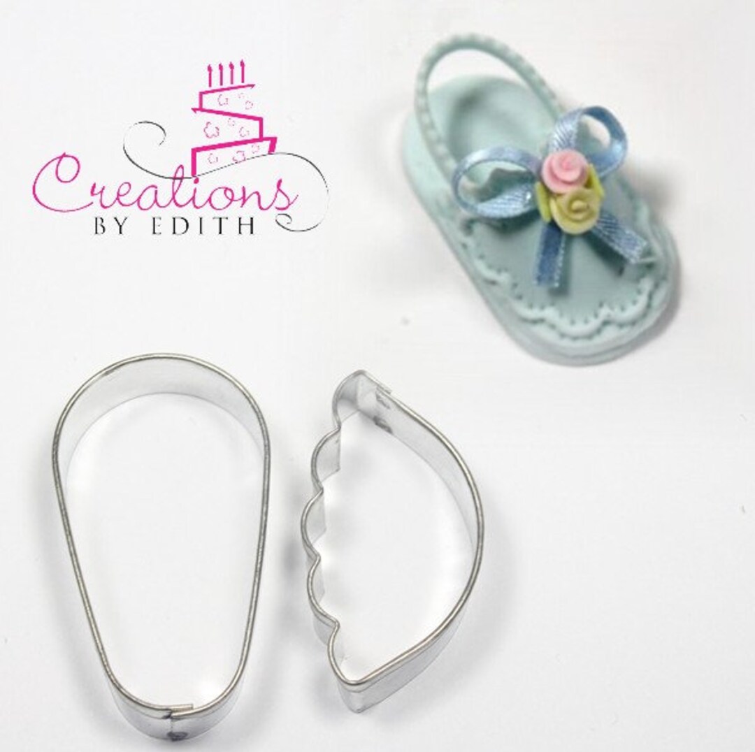 Baby Shoe/sandal Cutter Set, Clearance, Baby Shower, Gender Reveal ...