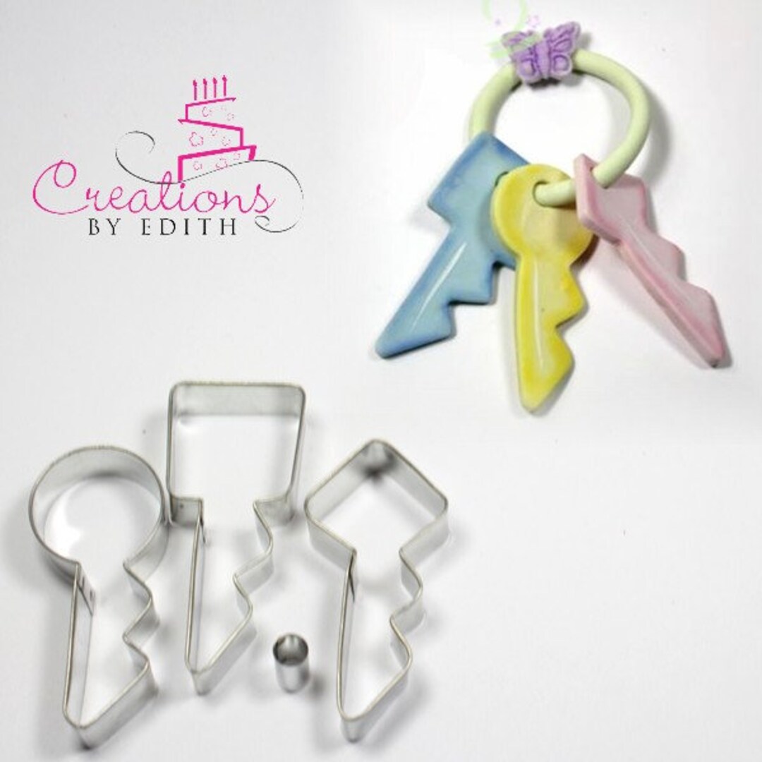 Key Cutter Set of 3, Clearance, Baby Keys, New Home Owner, Housewarming ...