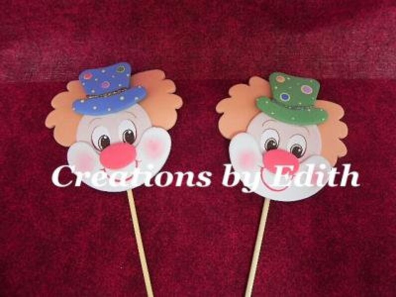 Clearance, Clown Face Cutter Set, Metal Cutters, Birthday Cutters, Cold ...