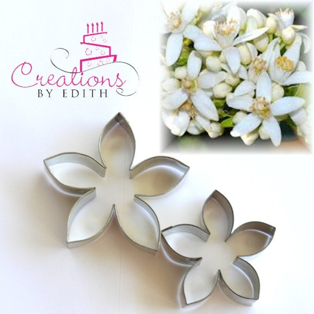 Orange Blossom or Jasmin Petal Flower Cutter-clearance - Etsy