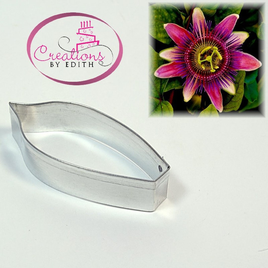 Passion Flower Petal Cutter-clearance - Etsy