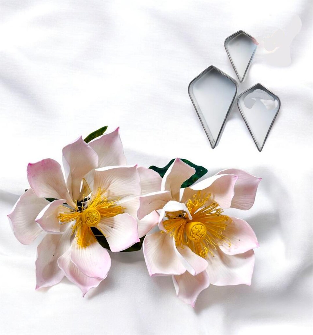 Lotus Petal Cutter Set Fondant Flower Making Cutter Cake Decorating ...
