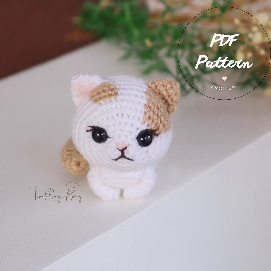 Crochet Cat Pattern : My Little Nala | Amigurumi Cat Pattern | Instant ...