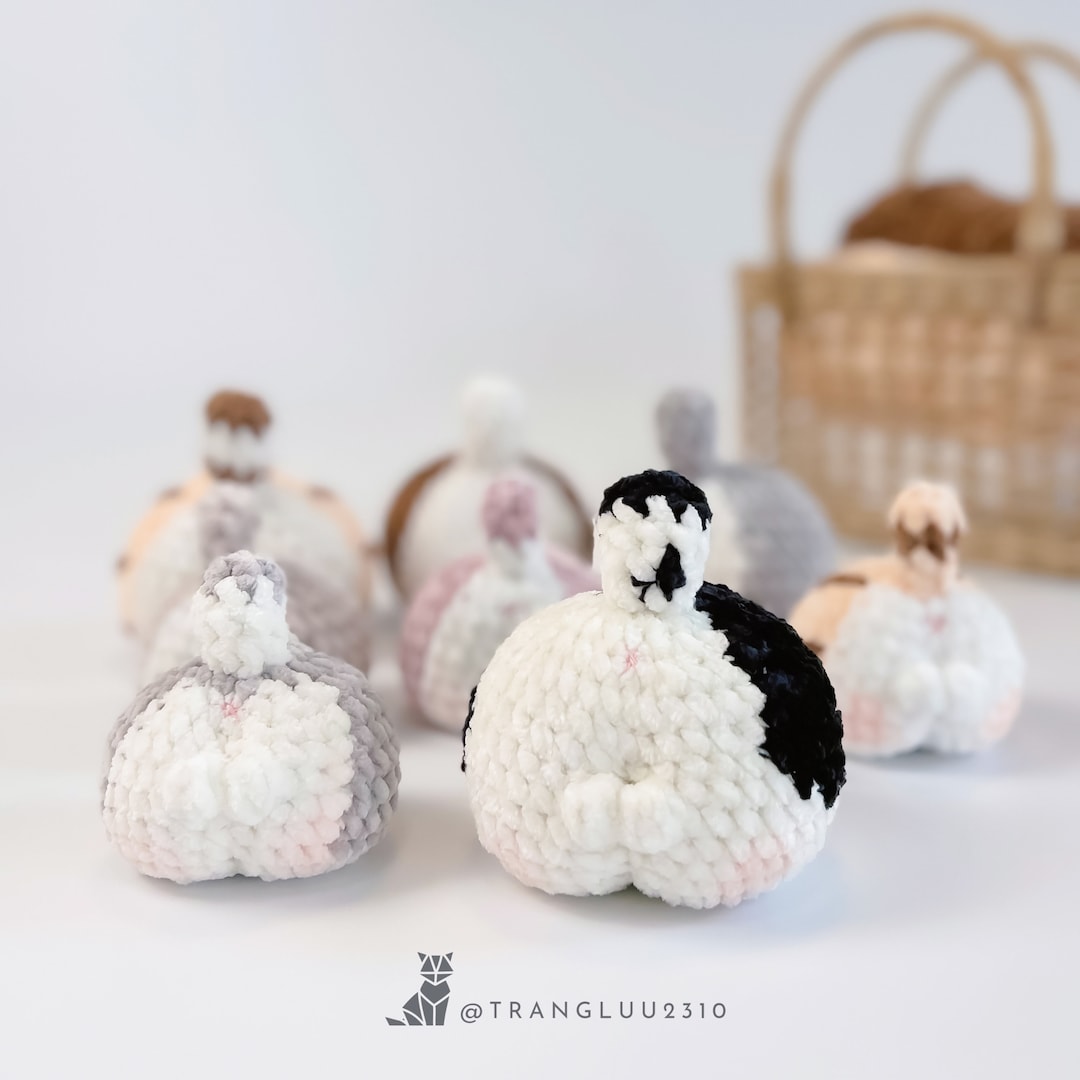 Crochet Cat Cheeks Pattern: Funny Car Hanging Decor (PDF Pattern) - Etsy