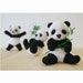 Crochet Pattern : My Little Panda |panda Amigurumi Pattern | Instant ...