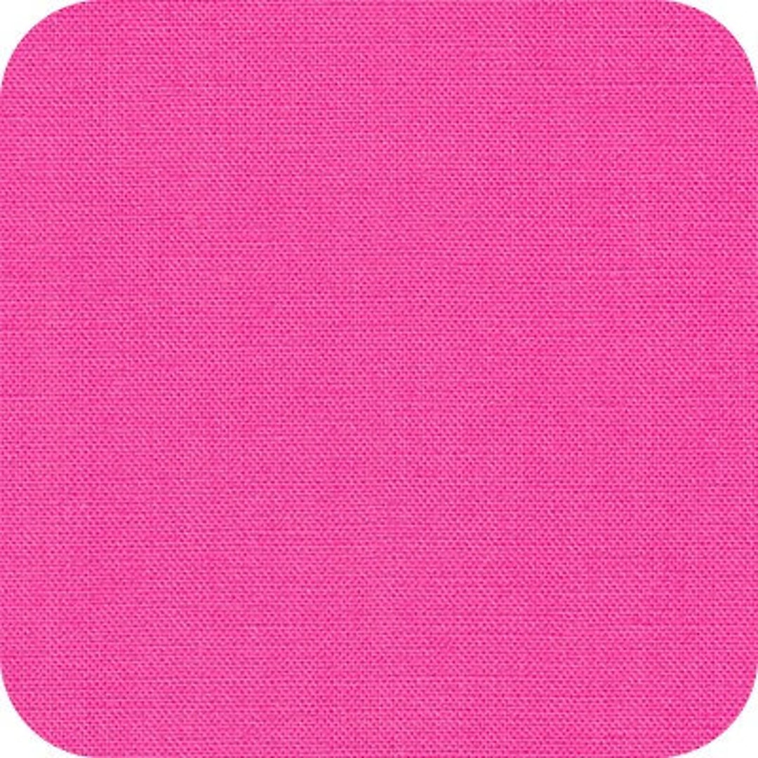 Bright Pink - Kona Quilting Cotton Fabric by Robert Kaufman Fabrics ...