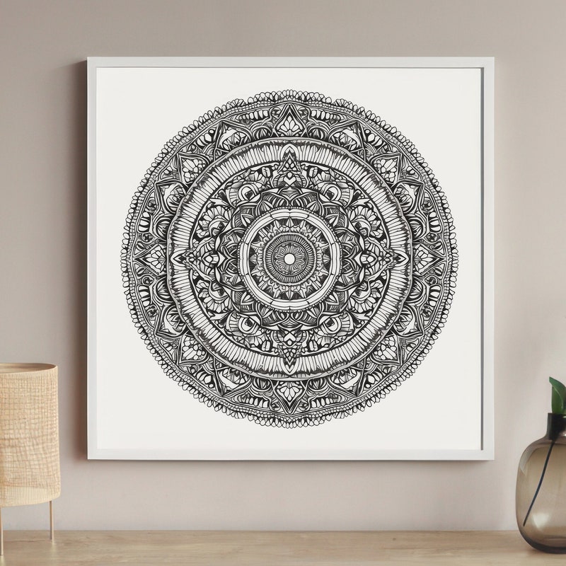 Mandala Wall Art - Etsy