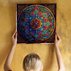 Spiritual Decor, Spiritual Mandala, Mandala Wall Art, Spiritual Wall ...