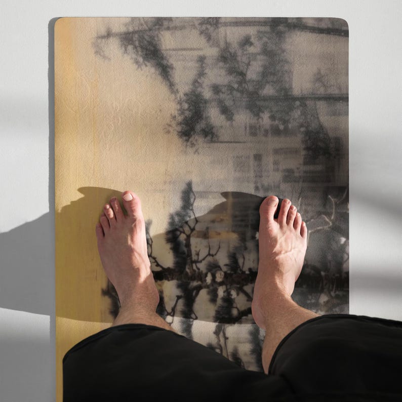 Durable Workout Mat, Anti Slip Yoga Mat, Home Gym Fitness Gear ...