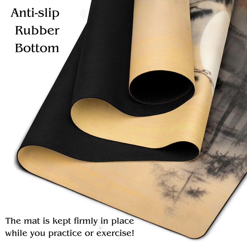 Durable Workout Mat, Anti Slip Yoga Mat, Home Gym Fitness Gear ...