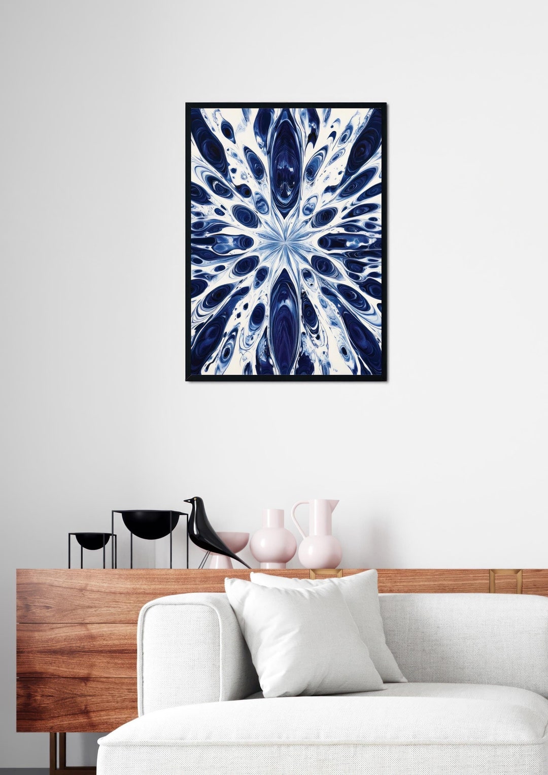 Organic Abstract Art Prints, Modern Abstract, Rolled Art Poster, Nature ...