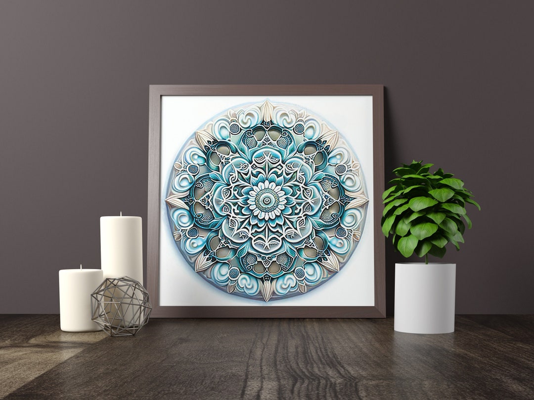 Spiritual Decor, Spiritual Mandala, Mandala Wall Art, Spiritual Wall ...