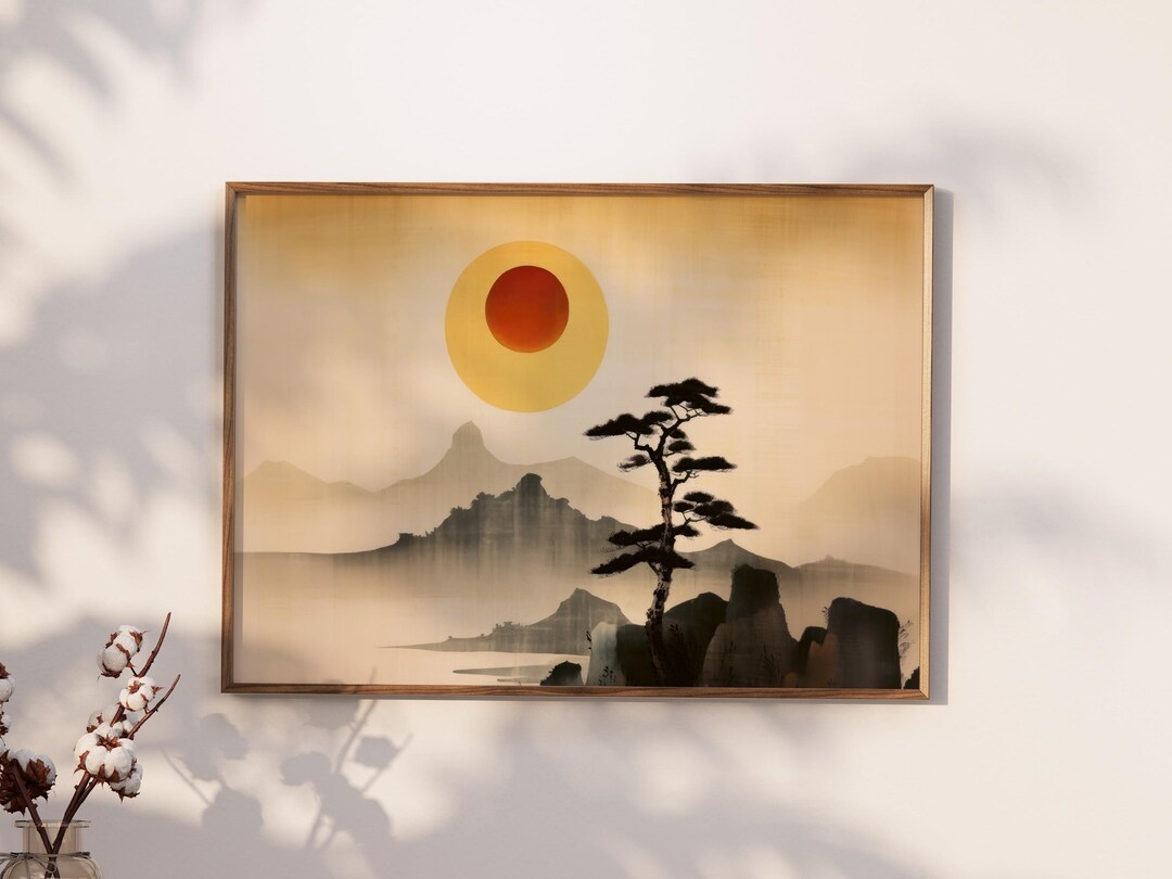 Japanese Art, Japandi Printed Wall Art, Japan Fine Art, Japanese Wall ...