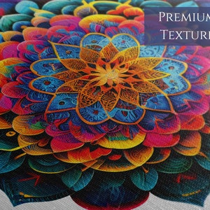 Giftable Canvas Painting, Original Mandala Art, Personalized Mandala ...