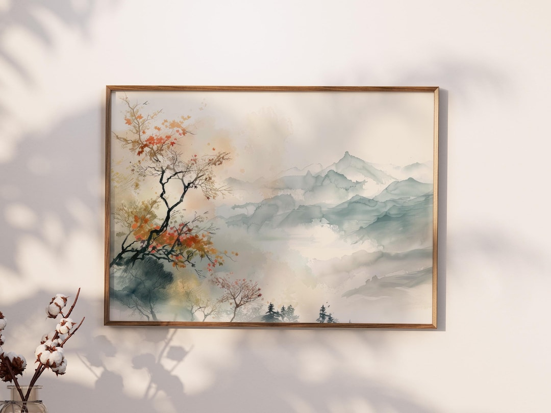 Japanese Art, Japandi Printed Wall Art, Japan Fine Art, Japanese Wall ...