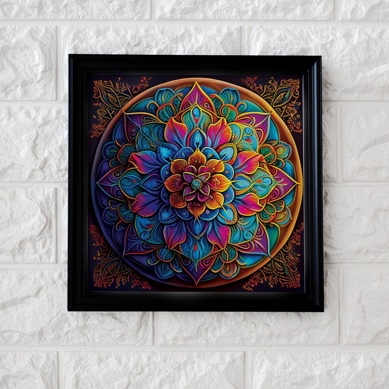 Spiritual Decor, Spiritual Mandala, Mandala Wall Art, Spiritual Wall ...