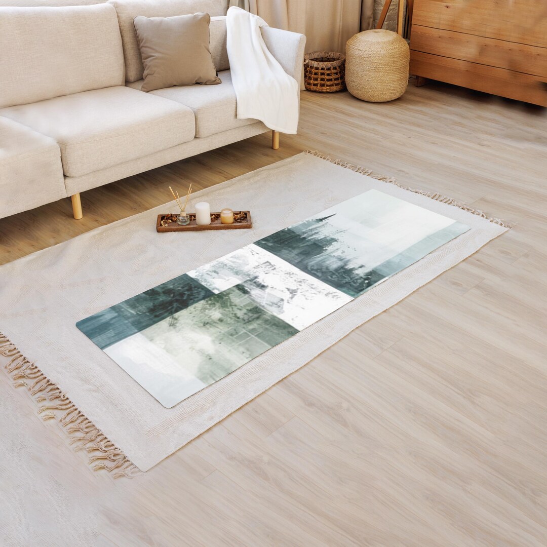 Yoga Mat, Abstract Yoga Mat, Zen Yoga Mat, Nordic Style Yoga Mat ...