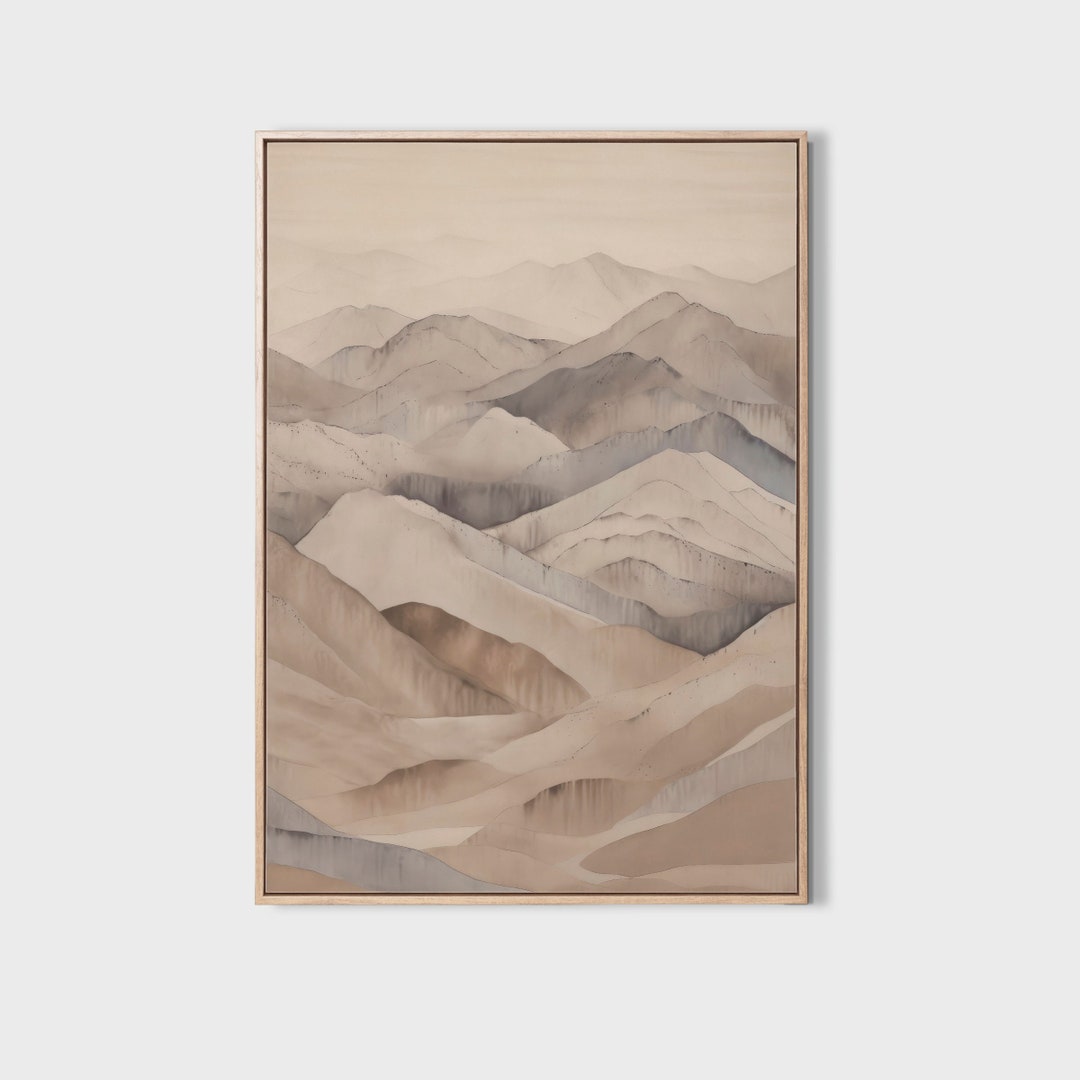 Japanese Wall Art, Minimalist Wall Art, Zen Wall Art, Neutral Abstract ...